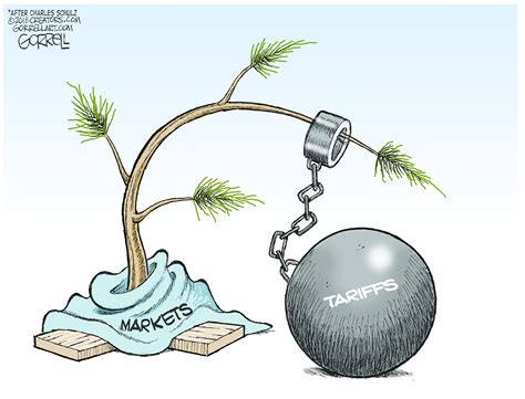 Political Cartoon Us Trump Markets Tariffs Economy The Week