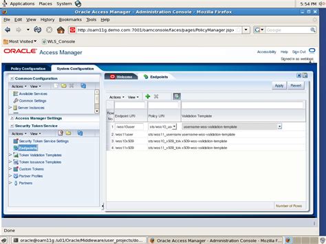 Oracle Access Management How To Configure Oam 11g Server And Configure 10g 11g Webgates
