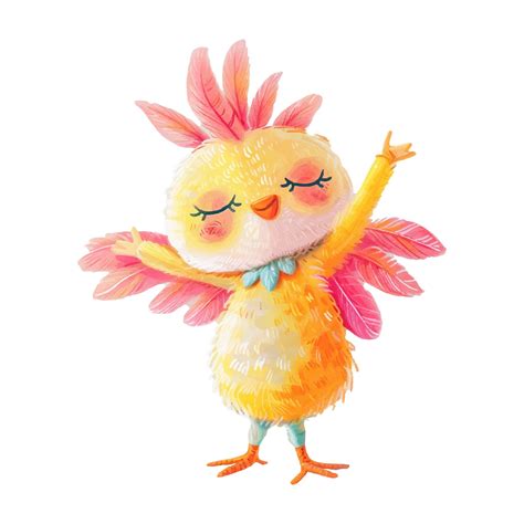 Premium Vector Chicken Dabbing Pose White Background 16