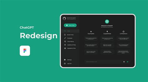 Chatgpt Redesign Ui Design 2023 Behance