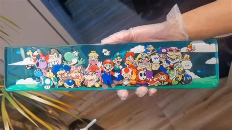 Mario，keyboard Holder Handmade Custom Resin Hand Support Keyboard Ac