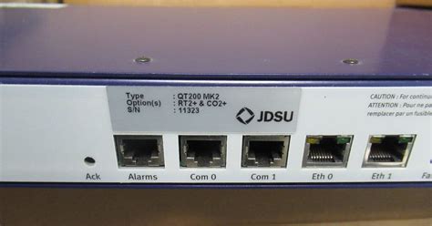 jdsu qt 200 dsl test solution with options rt2 and co2 qt200 mk2