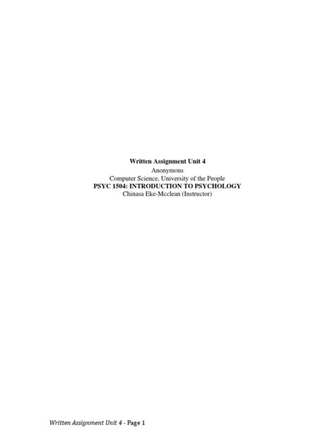 written assignment unit4 pdf