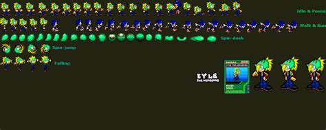 Kyles Sprite Sheet By Titan29dx2 On Deviantart