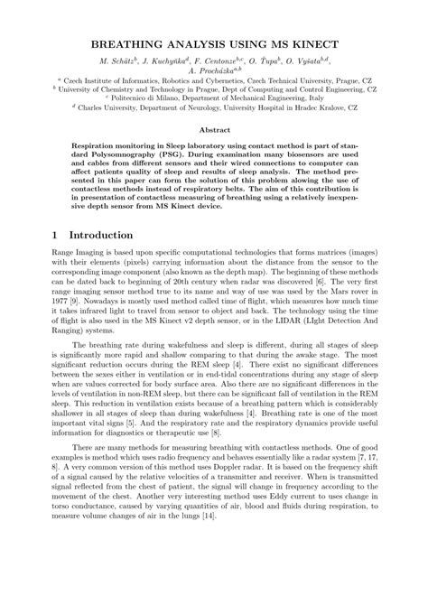 pdf breathing analysis using ms kinect
