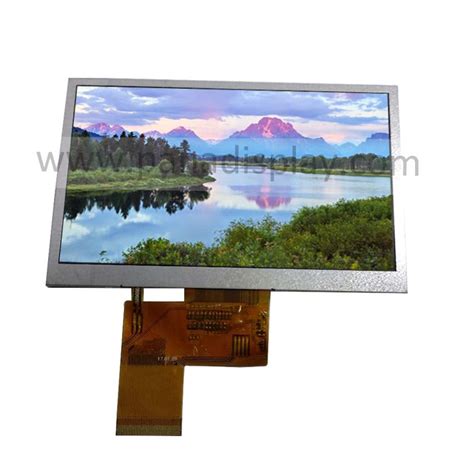 용량 성 터치 패널 공급 업체와 5 인치 480 X 272 컬러 Tft Lcd 기술과 공장 중국 도매 가격 리스트 뉴 먼