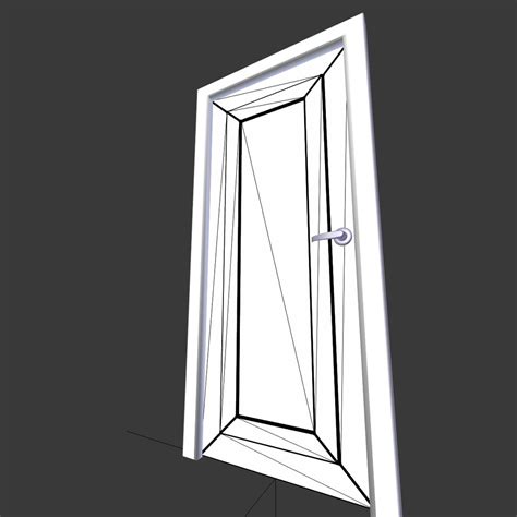 Door Blender 3d 3ds