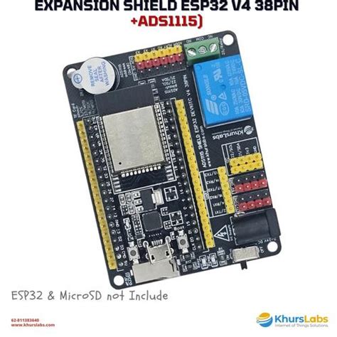 Jual Shield Io Esp32 Wroom Devkitc V4 38 Pin Development Board Kota Semarang Khurs Iot