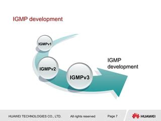 ODC IGMP Protocol Principle ISSUE Ppt ODC IGMP Protocol Principle ISSUE Ppt