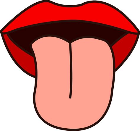 Tongue Vector At Getdrawings Free Download