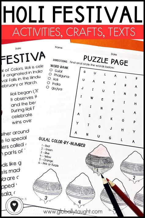 Holi Activities Holi Craft Holi Festival Narrative Writing Activity Lesson Narrative