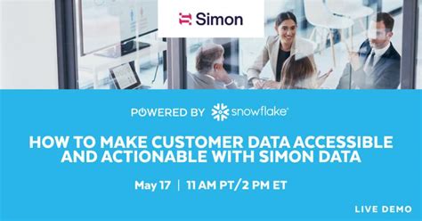 Simon Data On Linkedin Powered By Series Snowflake And Simon Data