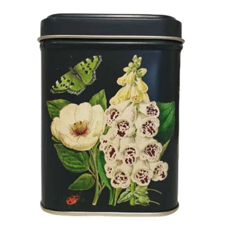 Madame Treacle Midnight Botanical Small Square Tin
