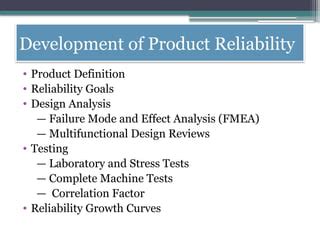 Reliability Criteria In Design And Its Application Pptx Computer Software And Applications