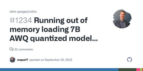 Running Out Of Memory Loading 7b Awq Quantized Models With 12gb Vram