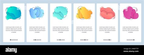 Website And Mobile App Onboarding Screens Menu Banner Vector Template For Web Site And