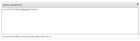 Removing Javascript And Css Files