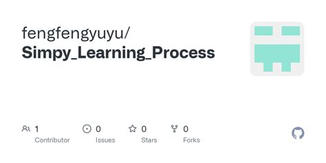 GitHub Fengfengyuyu Simpy Learning Process