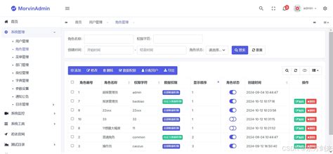 h5 morvinadmin后台管理系统、用户权限管理设计、按钮级别、数据级别、html bootstrap高颜值后台管理界面设计 csdn博客