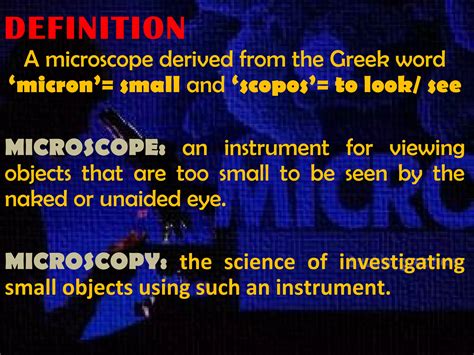 Microbiology Microscope PPT