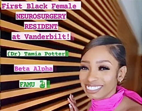 The First Famu Alumna Dr Tamia Potter Matches With Vanderbilt As