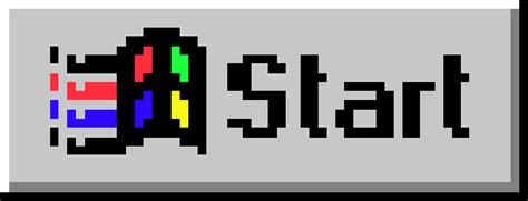I Made The Windows95 Start Button By Nathandasilva On Deviantart