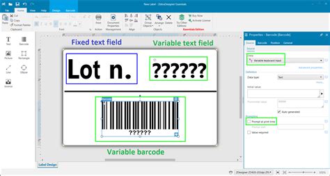 Printers Zebradesigner 3 Storing A Label Template On The Printer