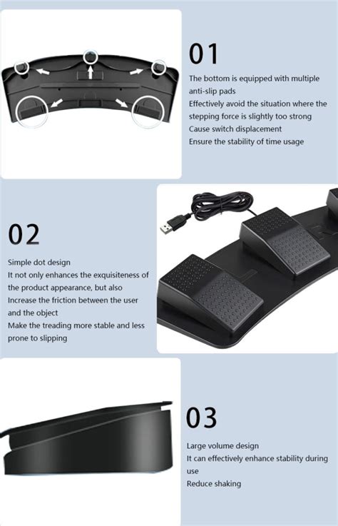 usb foot switch custom keyboard mouse key value medical universal ultrasound b ultrasound