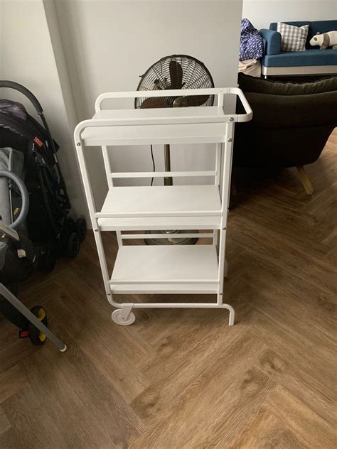 Ikea Sunnersta Trolley Furniture And Home Living Furniture Shelves