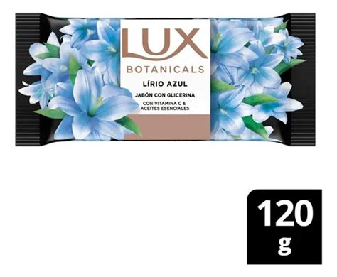 Jabon Tocador Lux Botanicals Lirio Azul 120 Grs Mercadolibre