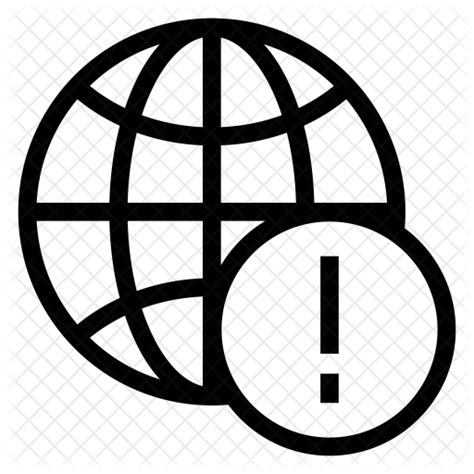 Free Error Network Icon Of Line Style Available In Svg Png Eps Ai And Icon Fonts