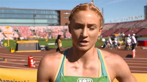 Iaaf World Under 20 Tampere Ella Connolly Aus 400 Metres Women Heat