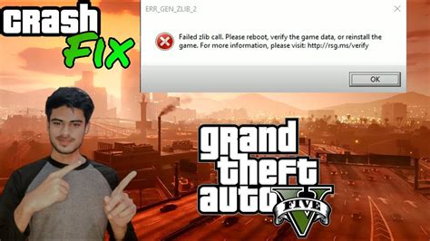 How To Fix Gta 5 Black Screen Gta 5 Failed Zlip Call Gta 5 Black Screen Fix Errgenzlib