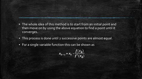 Classical Optimization Theory Unconstrained Problem Ppt