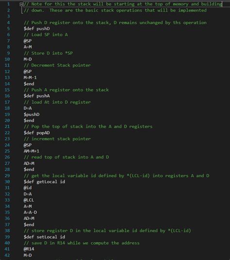 Translate Provided Code Into Hack Assembly Language Chegg Com