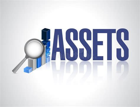 Assets Business Graph Illustration Stock Illustration Illustration Of