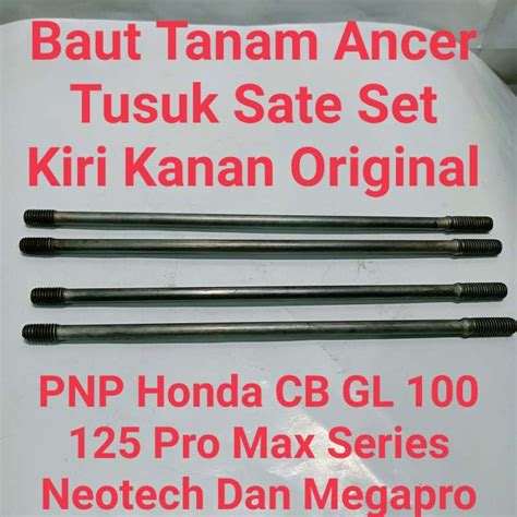 Jual Baut Ancer Sunduk Tusuk Sate Honda Cb 100 Cb 125 Gl 100 Gl 125 Gl