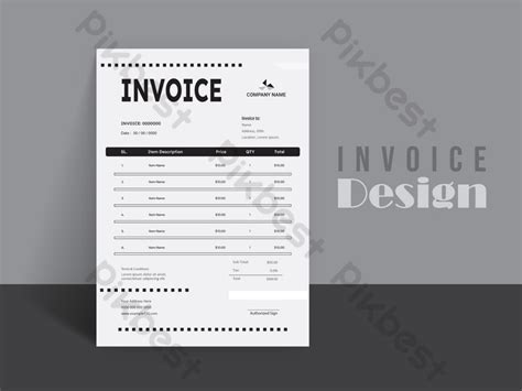 Business Payment Agreement Invoice Structure And Monetary Transactions AI Free Download Pikbest