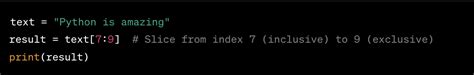 String Slicing In Python