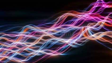 Flow Of Colored Lights Stock Footage Video Of Vivid 304479936