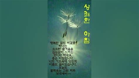 좋은아침 건강 잘 챙기시고 행복한 주말되세요 화이팅 Youtube