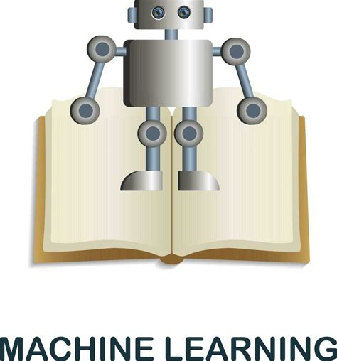 Machine Learning Icon 3d Illustration From Data Science Collection