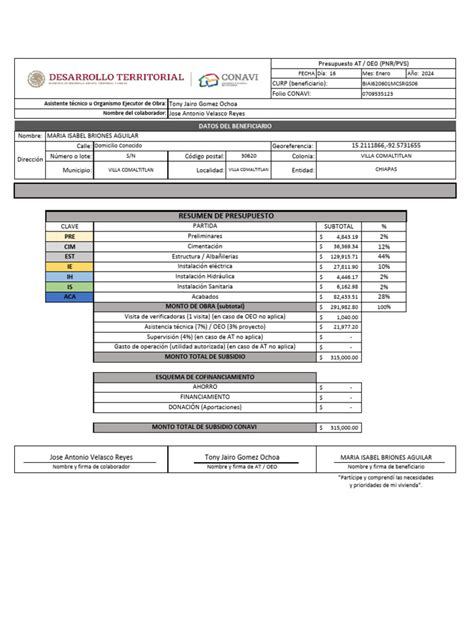 Presupuesto Pdf Ingeniería De Edificación Materiales De Construcción
