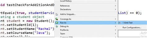 JUnit Writing Sample Test Cases For BabeService In Java GeeksforGeeks