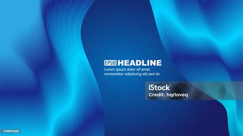 3d Rendering Of Undulating Blue Abstract Line Texture Texture Vector Background Stock