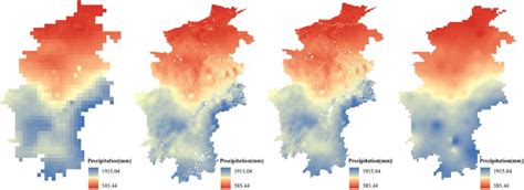 Trmm Annual Average Data Evi Downscaling Trmm Annual Average Data