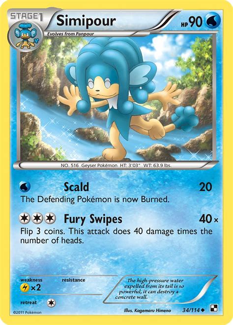 Simipour Black And White 34 Bulbapedia The Community Driven Pokémon