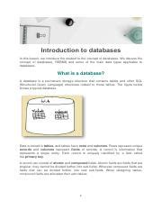Understanding Databases: Tables, Relationships & Keys | Course Hero