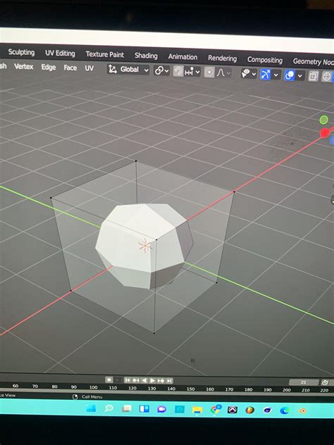 Why Is My Object Stuck Inside A Cube In Edit Mode R Blender