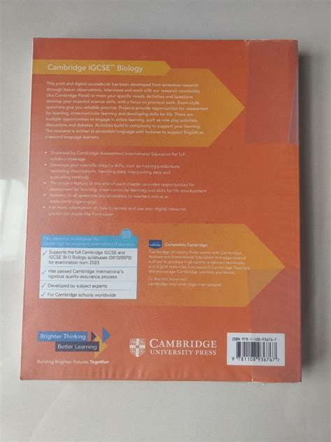 Igcse Biology Coursebook Hobbies And Toys Books And Magazines Textbooks On Carousell